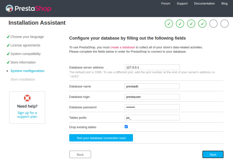 Como instalar o PrestaShop no Ubuntu 20.04 - Conectando Net