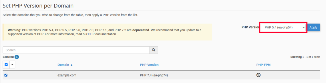 Como atualizar a versão do PHP pelo cPanel - Conectando Net