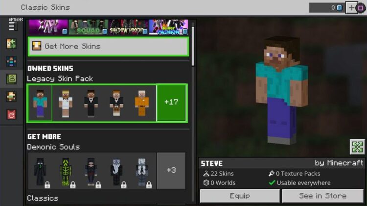 Como alterar skins no Minecraft - Conectando Net